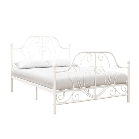 Click here for Dorel Ivorie Metal Bed White Twin/Double prices