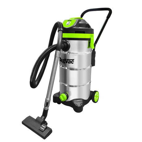 Big Vac 12 Gallon Wet/Dry Stainless Steel Vacuum | Walmart Canada