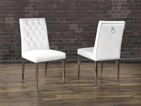 Click here for K-Living Regan Tufted Velvet Chair In Beige With S... prices