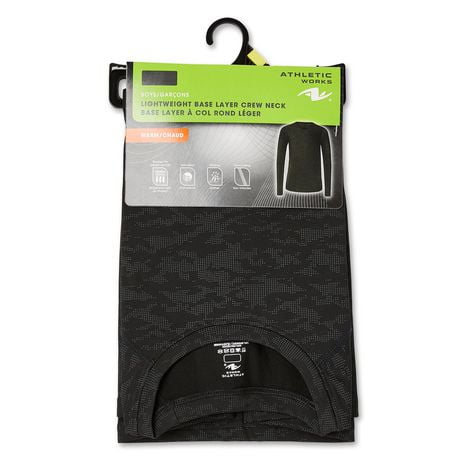 Athletic Works Boys' Long Sleeve Thermal Base Layer | Walmart Canada