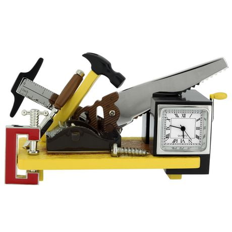 Carpenter's Tool Set Collectible Desktop Mini Clock (C1588M) | Walmart ...