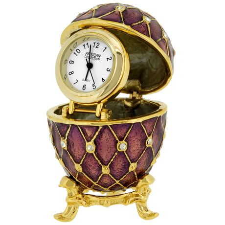 Ornate Egg Collectible Desktop Mini Clock (C1403LPR) | Walmart Canada