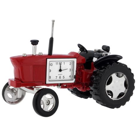 Vintage Farm Tractor Collectible Desktop Mini Clock (C177RD) | Walmart ...