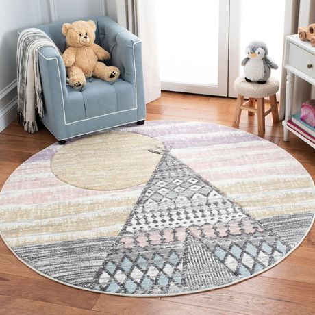 Click here for Safavieh Carousel Kids Southwestern Teepee Rug Gre... prices