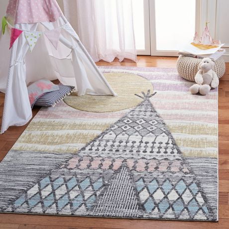 Click here for Safavieh Carousel Kids Southwestern Teepee Rug Gre... prices