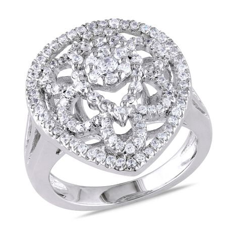 Click here for Miabella 1-2/5 Carat T. G.W. Cubic Zirconia Sterli... prices