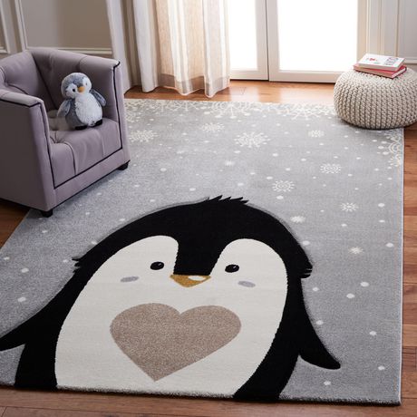 Click here for Safavieh Carousel Kids Penguin In The Snow Rug Lig... prices