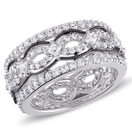 Click here for Miabella 3-2/5 Carat T. G.W. Cubic Zirconia Sterli... prices