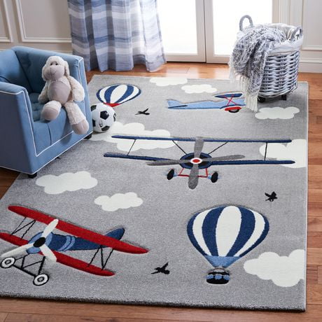 Click here for Safavieh Carousel Kids Biplanes In The Sky Area Ru... prices