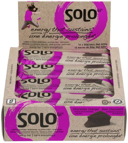 SoLo Chocolate Charger Energy Bars | Walmart Canada