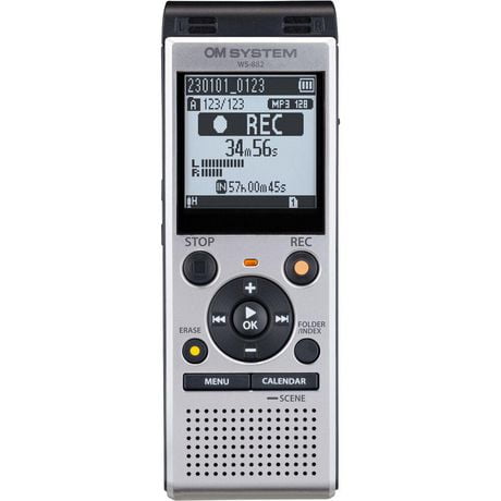 OM System WS-882 Digital Voice Recorder | Walmart Canada