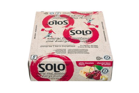 Solo White Chocolate Cherry Energy Bars | Walmart Canada