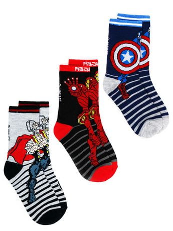 Click here for Marvel Avengers Avengers 3 Pack Of Socks For Boys... prices