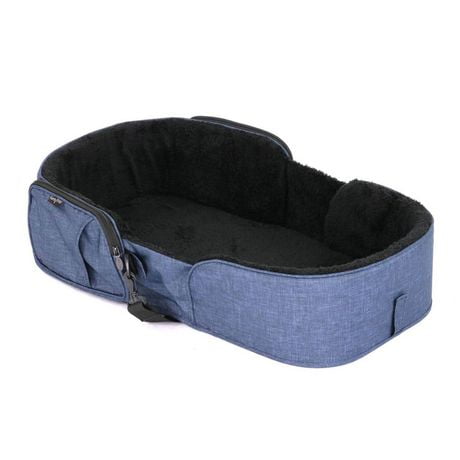 Click here for Gen7pets Traveler Pet Bed - Heather Navy Heather N... prices