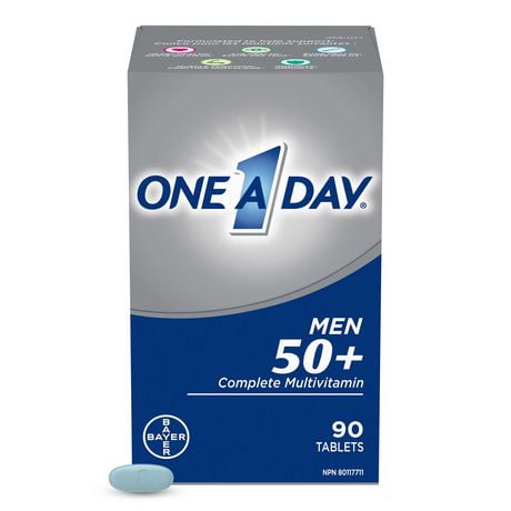 One A Day Multivitamins For Men 50 Plus - Daily Vitamins For Men With ...
