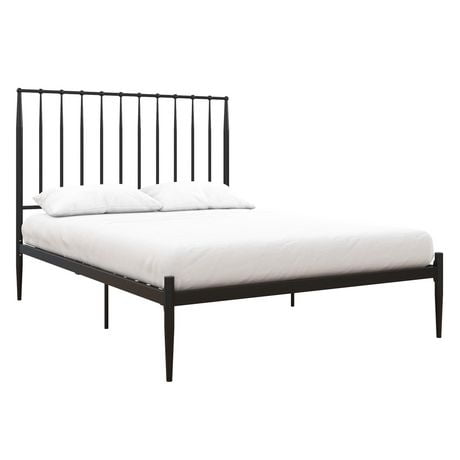 Click here for Dorel Dhp Giulia Modern Metal Bed Black Twin/Doubl... prices