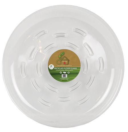 Click here for Plastec 12 Recycled Floor Guard Saucer Clear prices