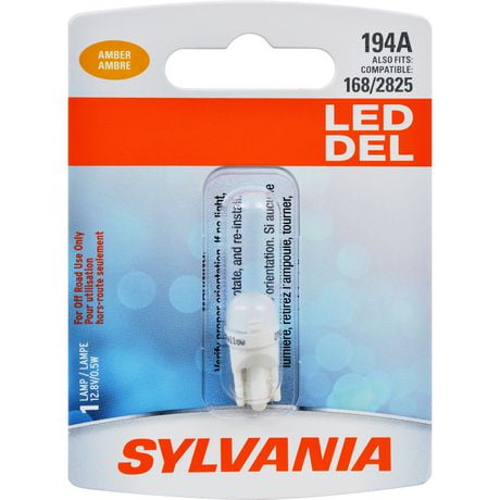SYLVANIA 194A Syl LED Amber Mini Bulb, Pack of 1 - Walmart.ca