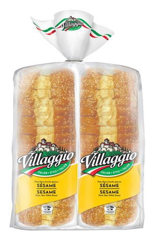 VILLAGGIO Italian-style Sesame White Bread Duo | Walmart Canada