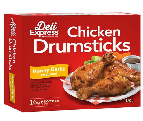 Deli Express Honey Garlic Flavoured Chicken Drumsticks | Walmart Canada