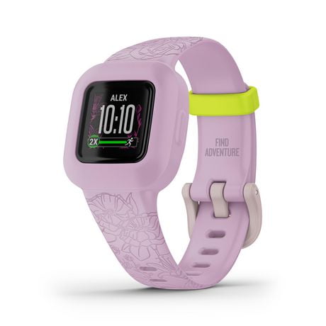 Click here for Garmin Vivofit Jr. 3  Lilac Floral Pink prices