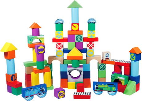 Thomas and Friends 100 Piece Building Blocks | Walmart Canada