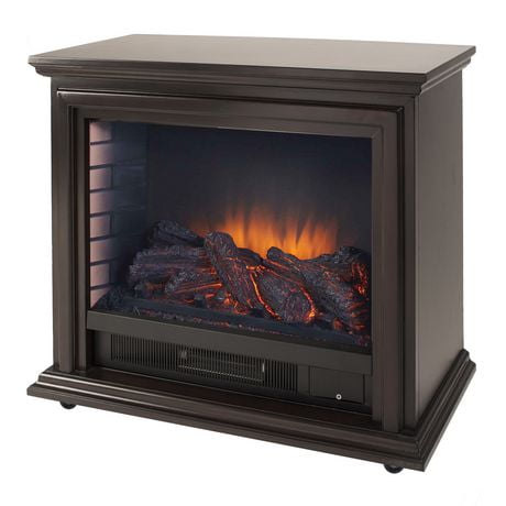 Click here for Pleasant Hearth Sheridan Mobile Infrared Fireplace... prices