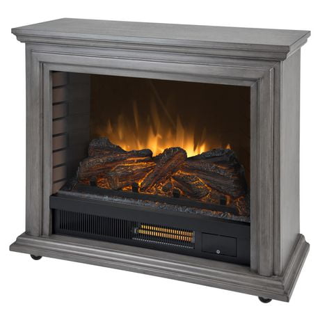 Click here for Pleasant Hearth Sheridan Mobile Infrared Fireplace... prices