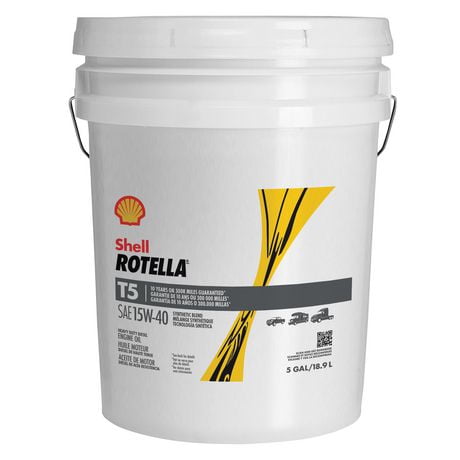 Rotella T5 15W40 18.9L PAIL - Walmart.ca