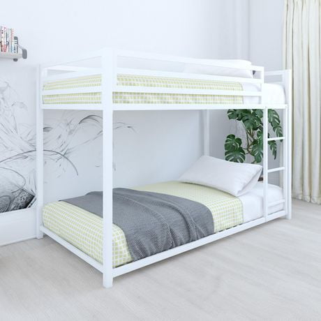 Click here for Dorel Dhp Miles Metal Twin Over Twin Bunk Bed  Fur... prices