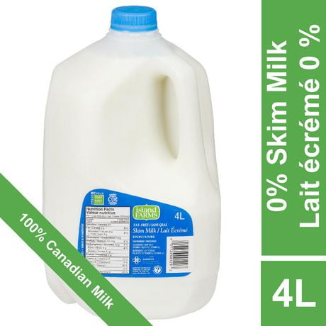 Island Farms 0% Fat Free Skim Milk | Walmart Canada