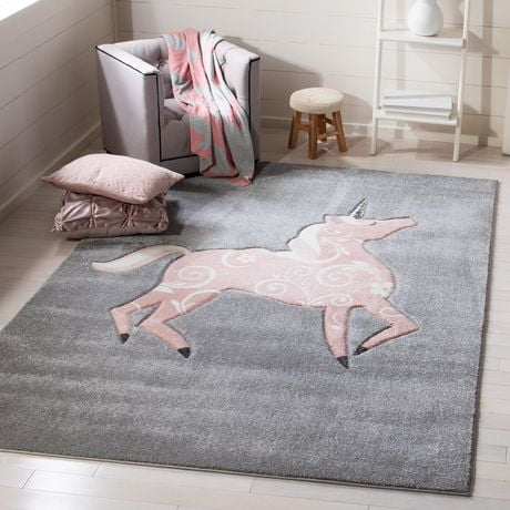 Click here for Safavieh Carousel Kids Dalach Unicorn Area Rug Gre... prices