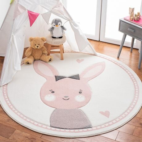 Click here for Safavieh Carousel Kids Clark Shy Bunny Area Rug Iv... prices