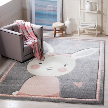 Click here for Safavieh Carousel Kids Clark Shy Bunny Area Rug Gr... prices