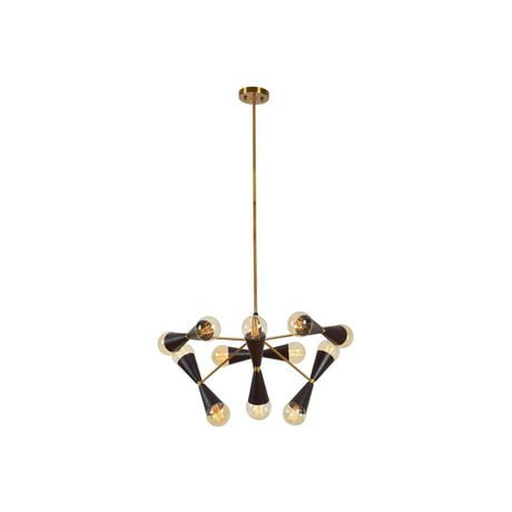 Click here for Heavenly Collection 12 Lights Pendant Brass # prices