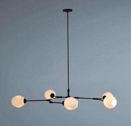 Click here for Heavenly Collection 5 Lights Pendant In Black Fram... prices