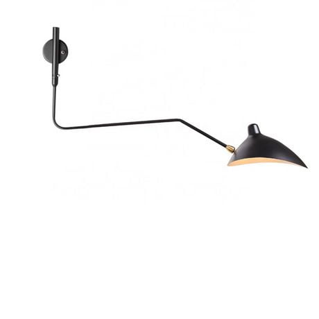 Click here for Heavenly Collection Black Wall Lamp (1 Light) Blac... prices