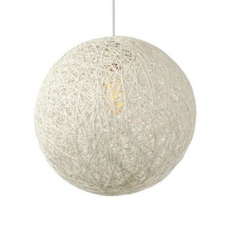 Click here for Heavenly Collection White Globe Pendant White # prices