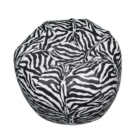 Click here for Boscoman Faux Suede Round Teen Beanbag Chair Two T... prices