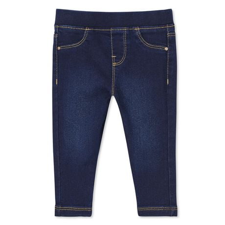 Click here for George Baby Girls Stretch Denim Jegging Bluedk 6-1... prices