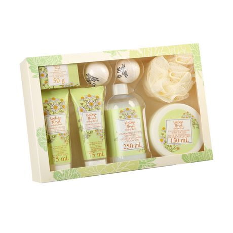 Vintage Floral Chamomile Flower Bath Set | Walmart Canada
