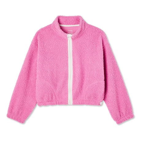 George Girls' Boucle Zip-Up Jacket - Walmart.ca
