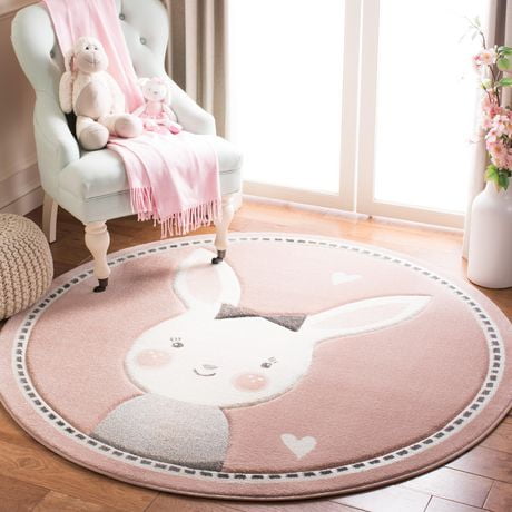 Click here for Safavieh Carousel Kids Clark Shy Bunny Area Rug Pi... prices