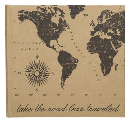 Pinnacle Frames 2-up Travel Map Photo Album | Walmart Canada