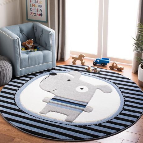 Click here for Safavieh Carousel Kids Orpa The Dog Area Rug Navy... prices