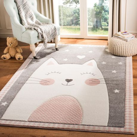 Click here for Safavieh Carousel Kids Emelly Happy Cat Area Rug P... prices