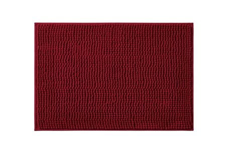 Click here for Mainstays Noodle Bath Rug Red 16 In X 24 In prices