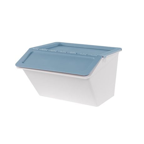 Neatfreak Kids Easy-Access Large Stackable Bin, BLUE - Walmart.ca