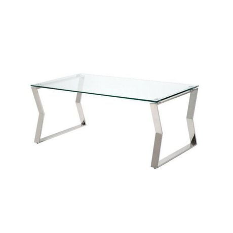 Click here for Home Gear Lily Coffee Table Silver 24 In prices