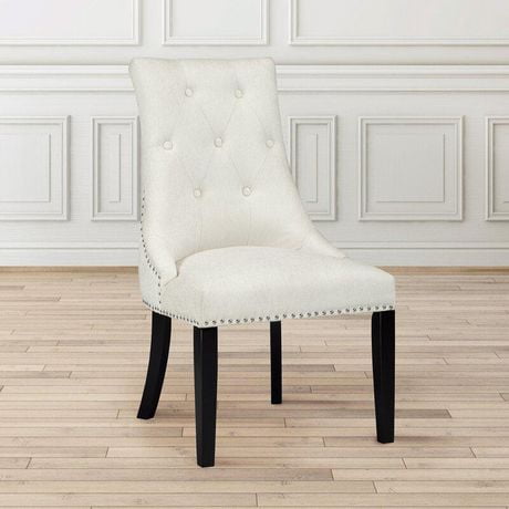 Click here for Home Gear Snowden Set Of 2 Dining Chairs Beige 40I... prices